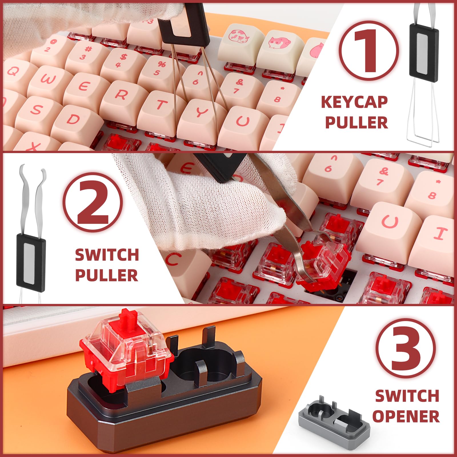 Mua YIMAGUJRX Keyboard Lube Kit with Switch Opener, Keycap Puller ...