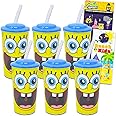Amazon.com | Spongebob Squarepants Kids 16 Oz Reusable Cups - Spongebob ...