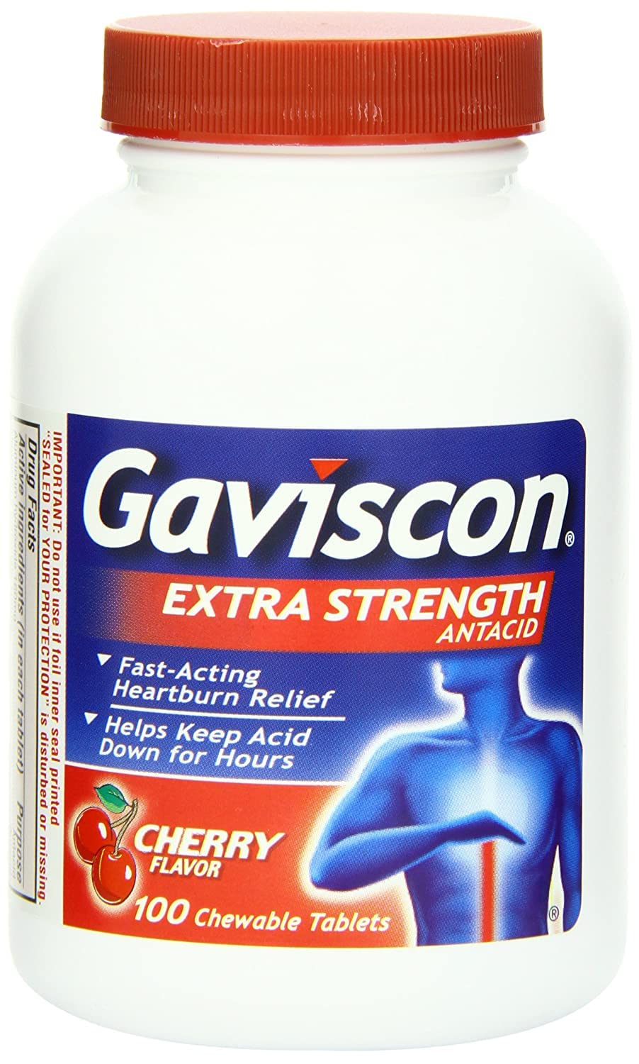 Mua Gaviscon Extra Strength Cherry Chewable Tablet For Fast-Acting ...