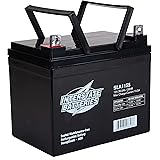 Amazon.com: Interstate Batteries 12V 35Ah Deep Cycle Battery (DCM0035L ...