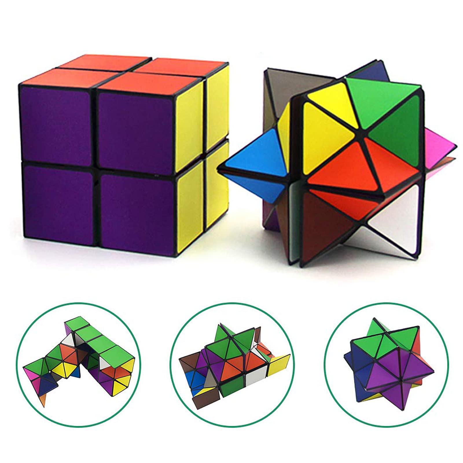 Mua Star Cube Magic Cube Set, 2 in 1 Yoshimoto Cube for Kids and Adults ...