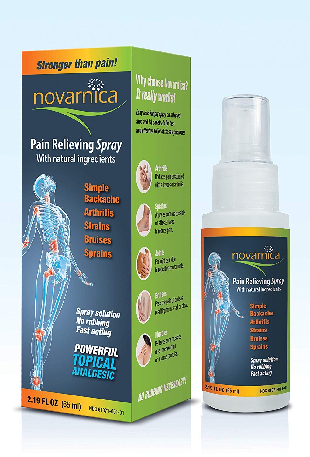 Mua Novarnica pain reliever spray made with natural ingredients ...