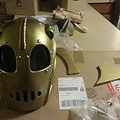 Amazon.com: XCOSER Rocketeer Helmet Mask Props for Adult Halloween ...