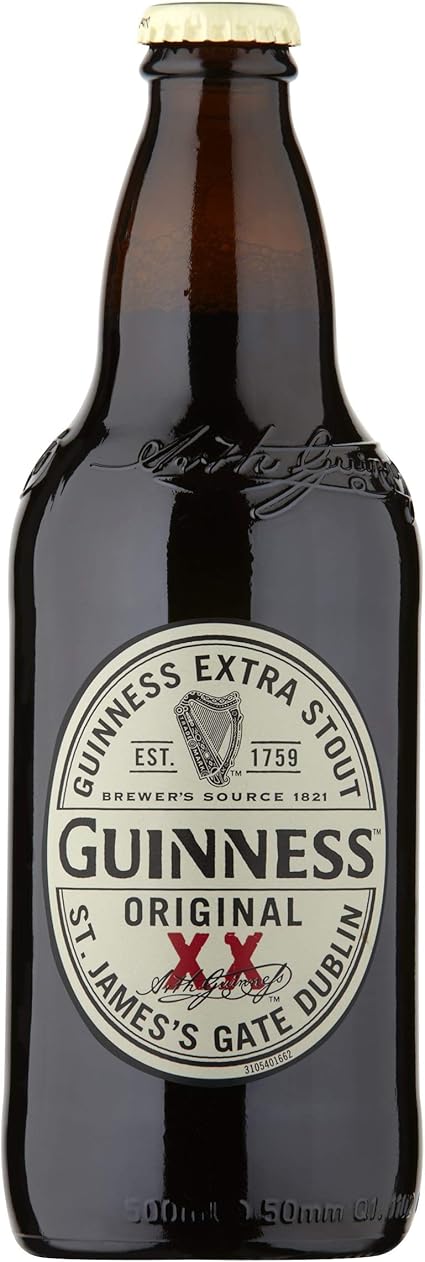 Guinness Original Beer Bottles, 12 x 500 ml: Amazon.co.uk: Grocery