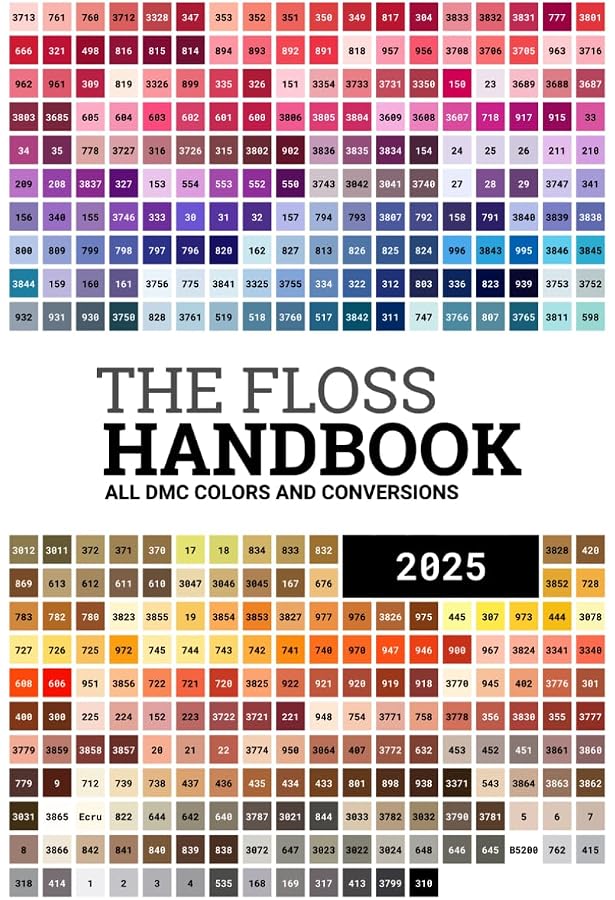 Cross Stitch Colour Chart