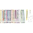 Amazon.com : Stacking Point Pencils for Kids (bulk set of 50) Fun ...