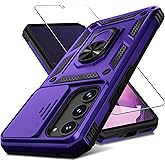 Amazon.com: Janmitta for Samsung Galaxy A15 5G Case Built in Slide Camera Lens Cover+Screen ...