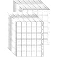 Amazon.com : QWORK 24 Sheets Coin Collection Pages, Coin Pocket for ...