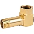 Amazon.com : Hourleey Garden Hose Adapter, Brass Replacement Part Swivel, Hose Reel Parts ...