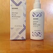 Amazon.com: Amazon Brand - Solimo Oil-free Facial Moisturizer for ...