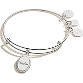 Amazon.com: Alex and Ani Womens Because I Love You A18BILY06RS Granddaughter Charm Bangle ...