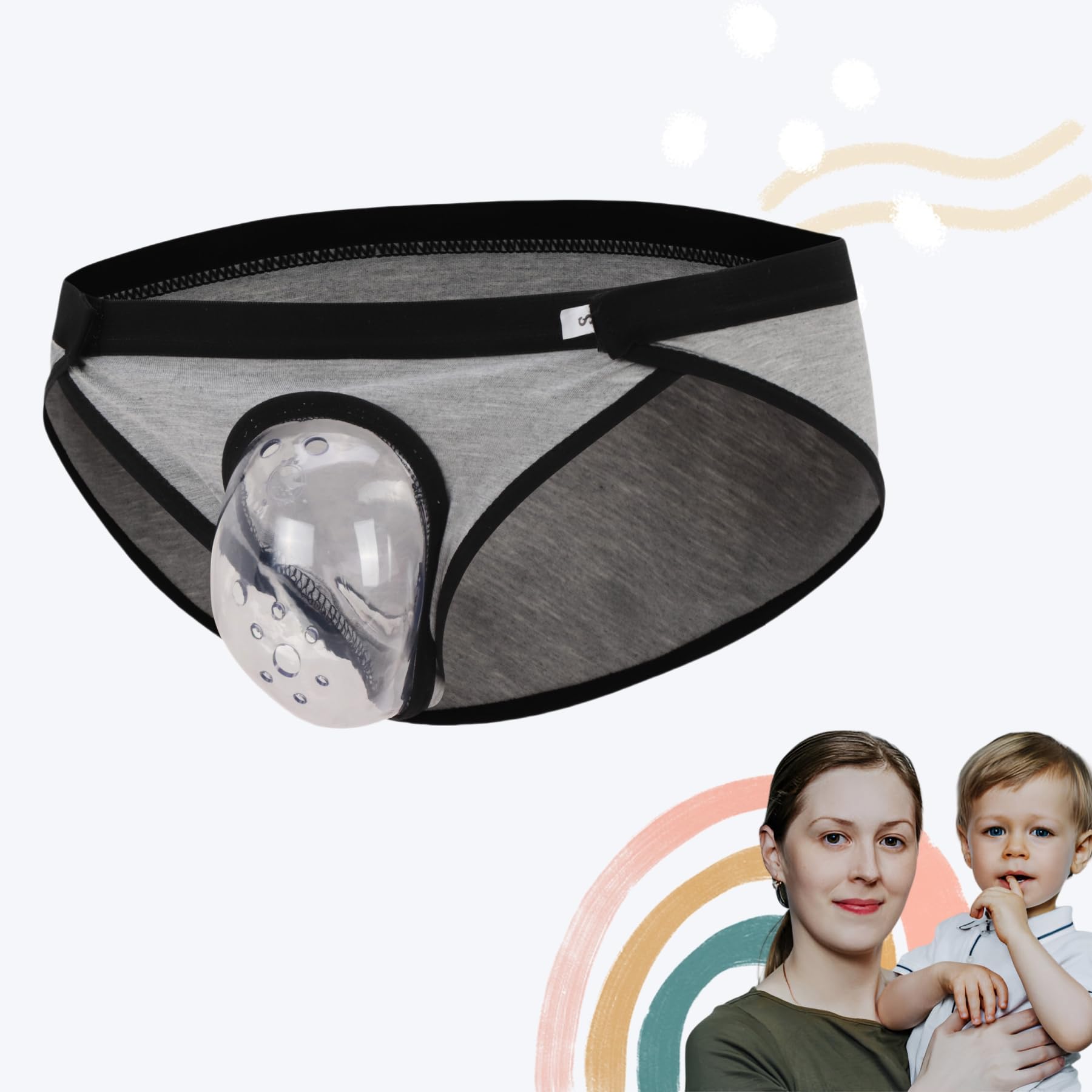 Circumcision Underwear for Boys - S Size, Foreskin Cut Underwear with ...