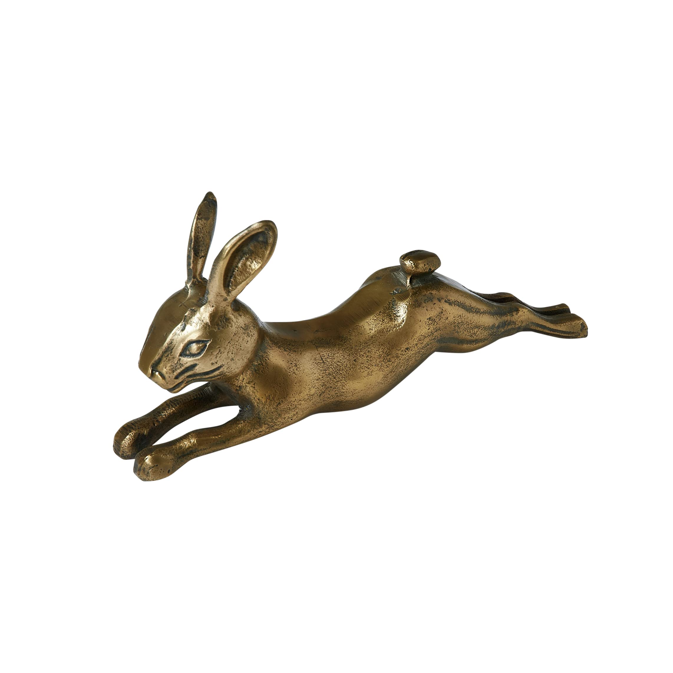 Decorative Embossed Aluminum Rabbit, Antique Brass for sale | Dallas ...
