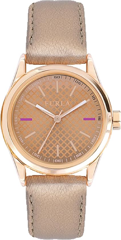 Furla Women's Analogue Quartz Watch with Leather Strap R4251101502 ...