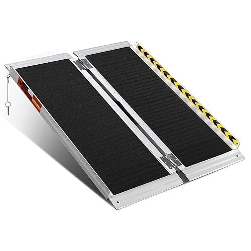 ORFORD Non Skid Wheelchair Ramp 3FT, Suitcase Threshold Ramp with an ...