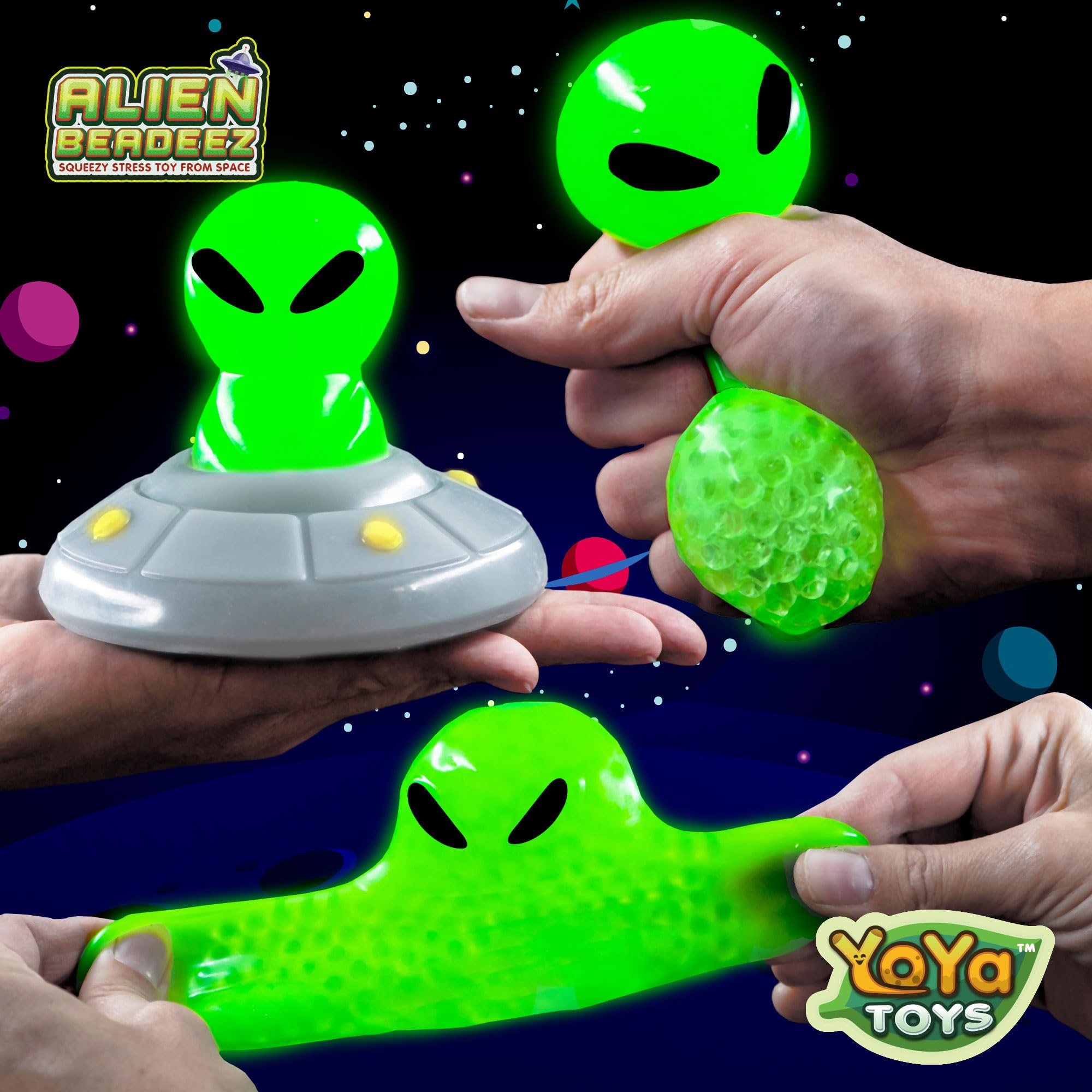 Mua Alien Squisheez Set - Fidget Toy Stress Ball - Colorful Soft ...