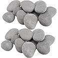 Amazon.com: SINJEUN 45 Pcs 2-3 Inches River Rocks for Painting, Smooth ...