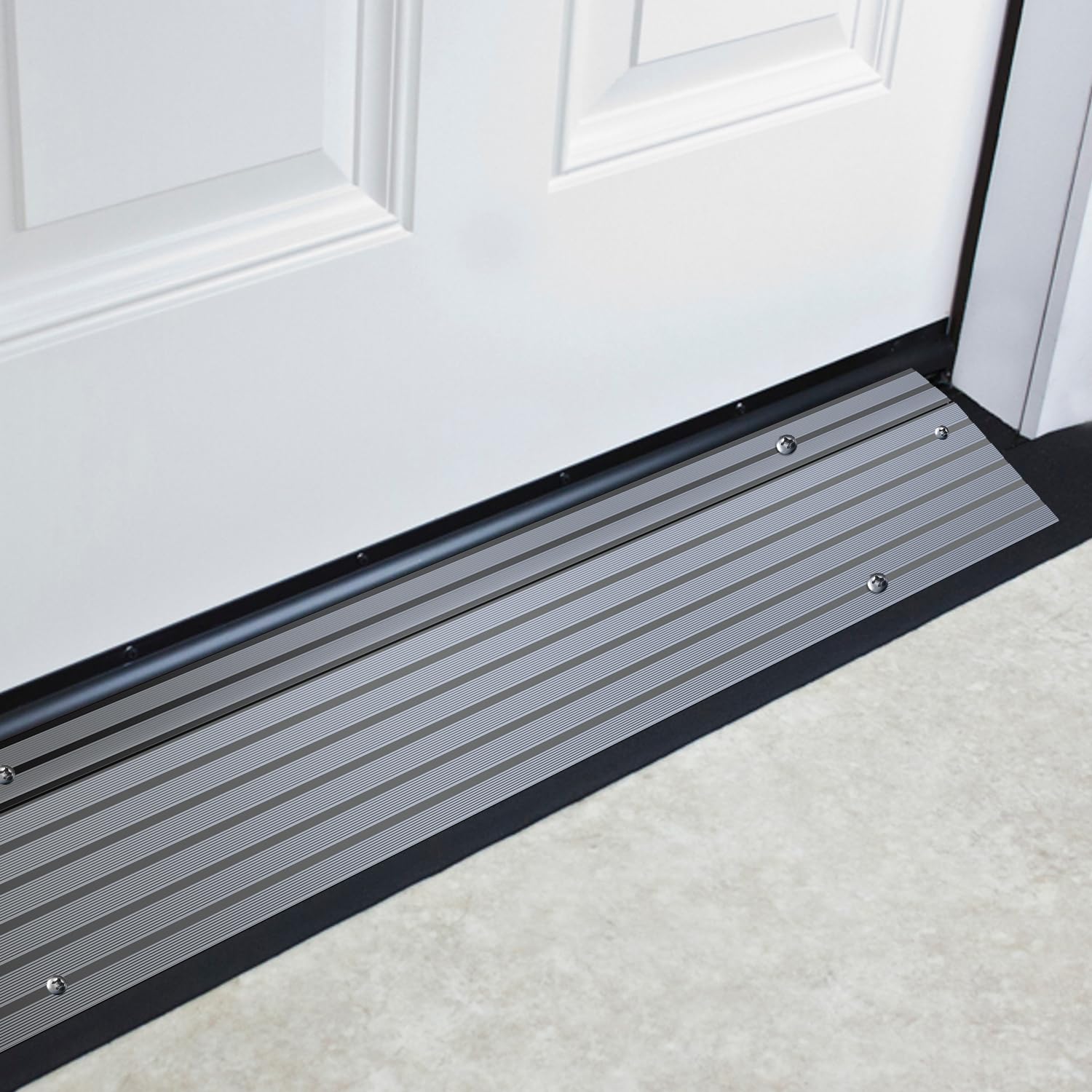 Nilight Door Threshold Ramp, 1" Rise Portable Aluminum Wheelchair Door ...