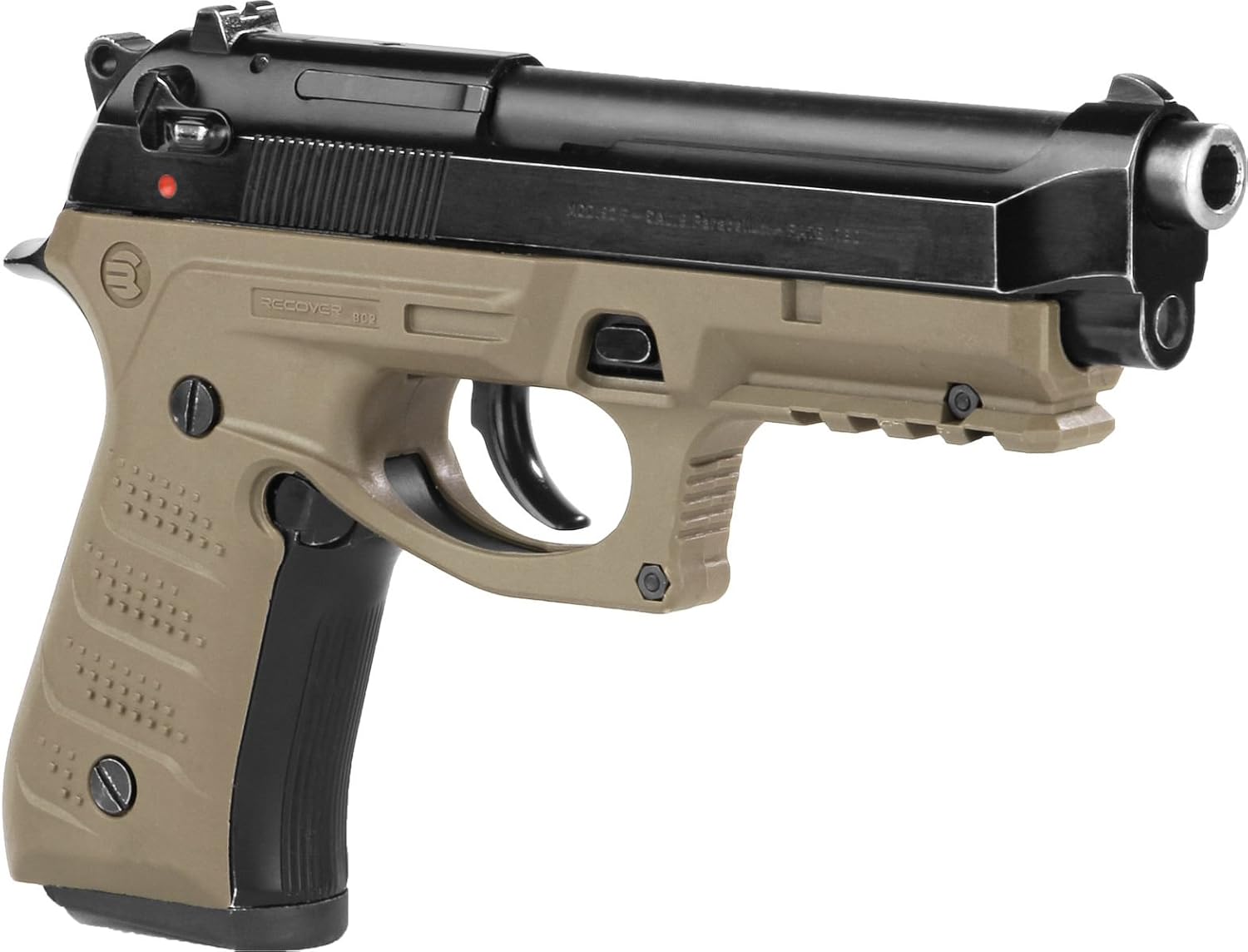 Recover Tactical BC2 Grip & Rail System for Beretta 92 M9 Series Pistol ...