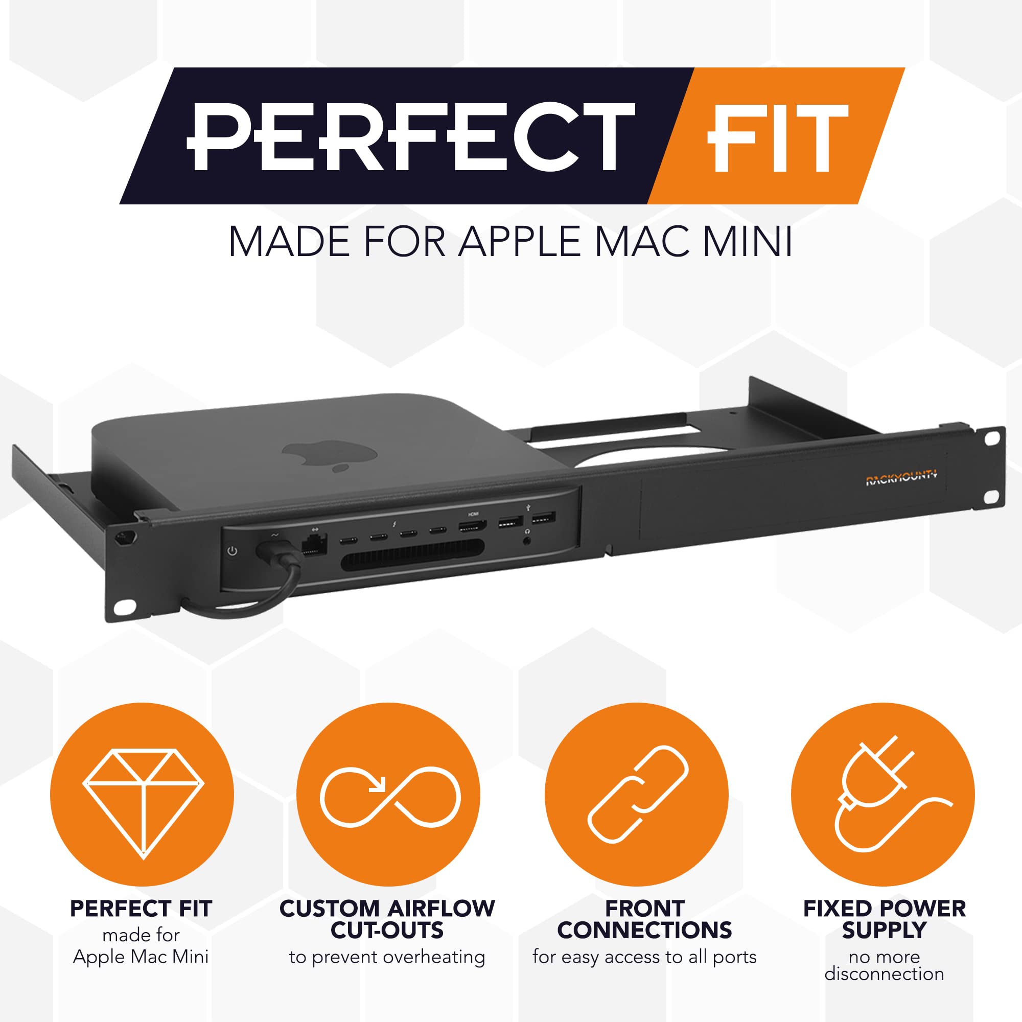 Mua Apple Mac Mini Rack Mount - 1U Server Rack Shelf with Easy Access ...