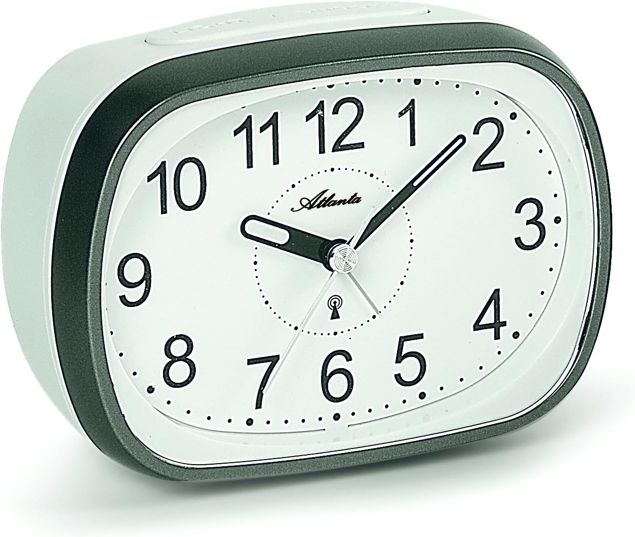 Amazon.de: Atlanta Funkwecker Glockenwecker Laut Analog Schwarz 1793-4