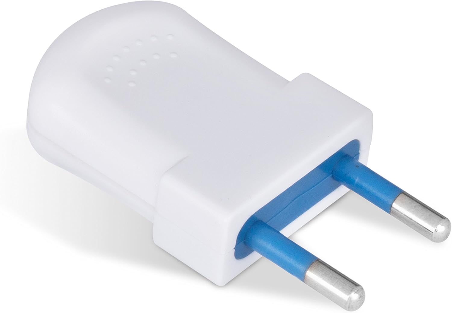 Eurostecker Kunststoff flach 250V/10A, weiß - 1x Stück: Amazon.de ...