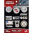 Amazon.com - United States Navy - 11 Piece USN Licensed Stickers for ...
