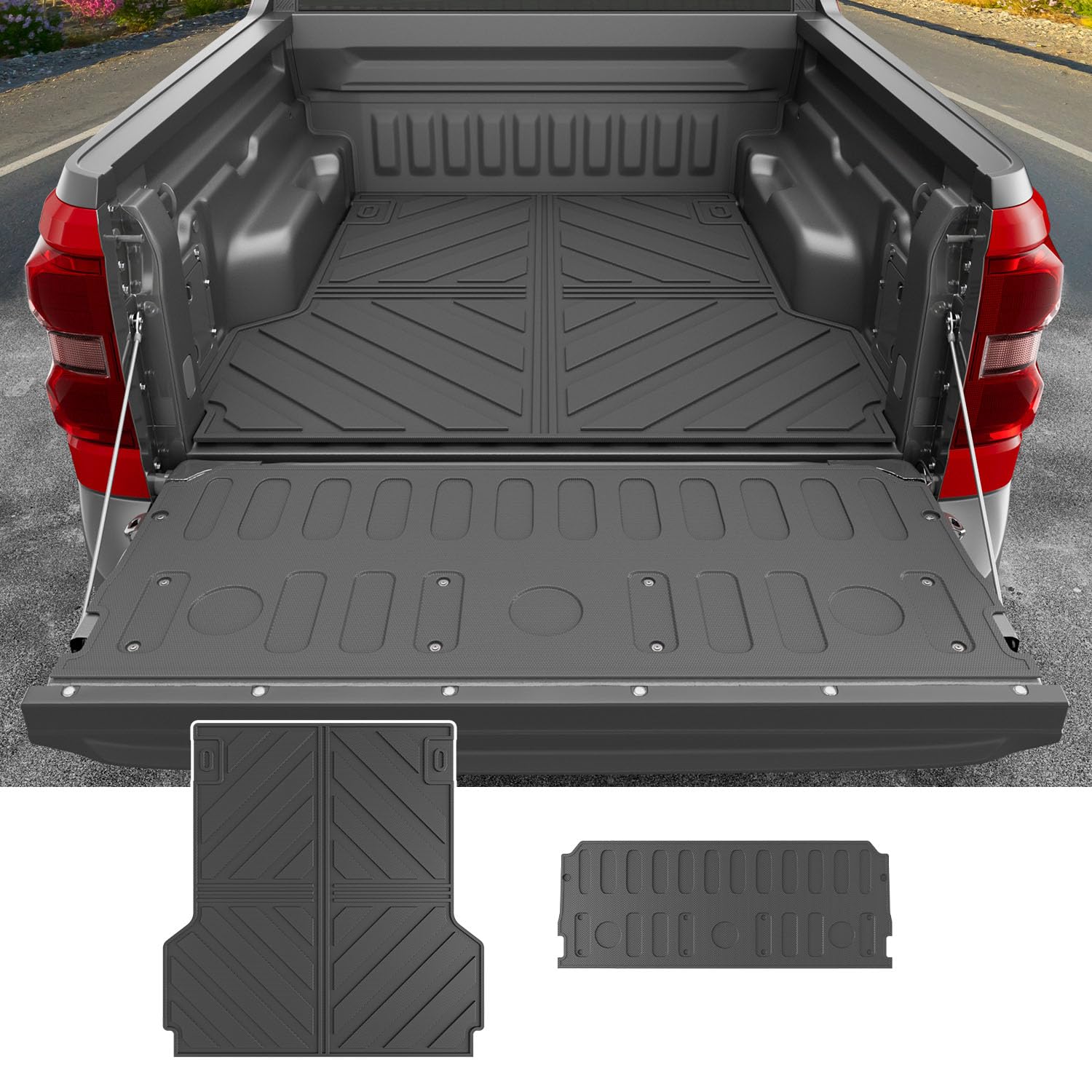 powoq Truck Bed Mat Compatible with 2022-2025 Ford Maverick Tailgate ...