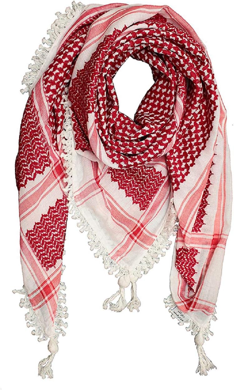 Bethlehem Gifts TM Traditional Palestinian Keffiyeh Shemagh Agal Rope ...