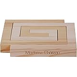 Amazon.com | Set of 3 Small Handmade Wooden Trivets For Hot Dishes ...