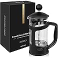 Amazon.com: RAINBEAN Mini French Press Coffee Maker, 1 Cup, 12oz ...