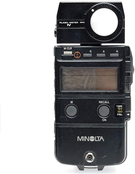 Amazon.com : Minolta Flash Meter IV (with dome) : Camera & Photo