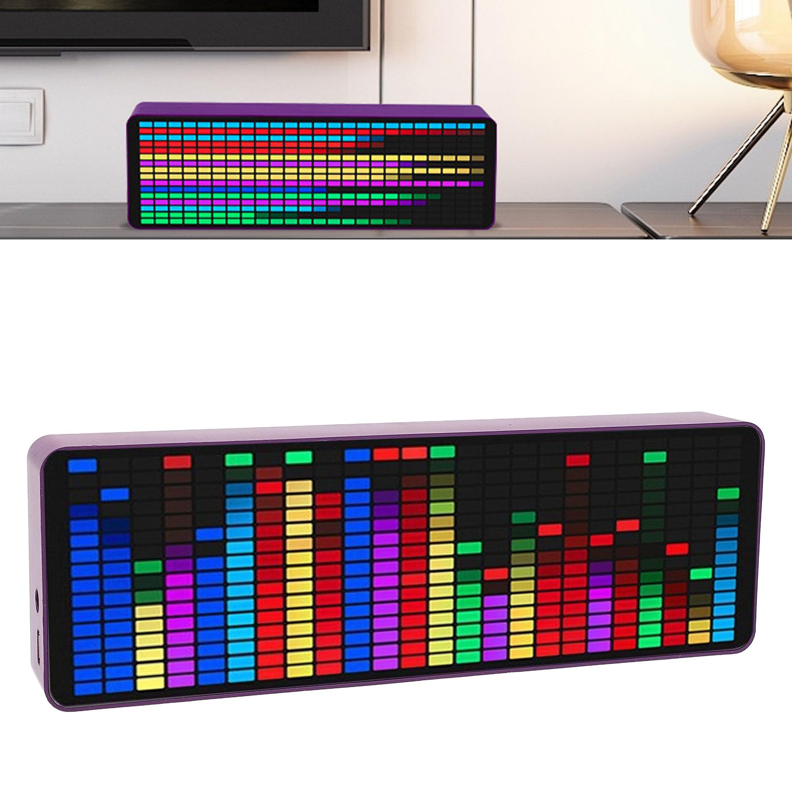 Mua Led Music Spectrum Display Spectrum Analyzer 384 Rgb Colorful 1624 Segment Rhythm Light