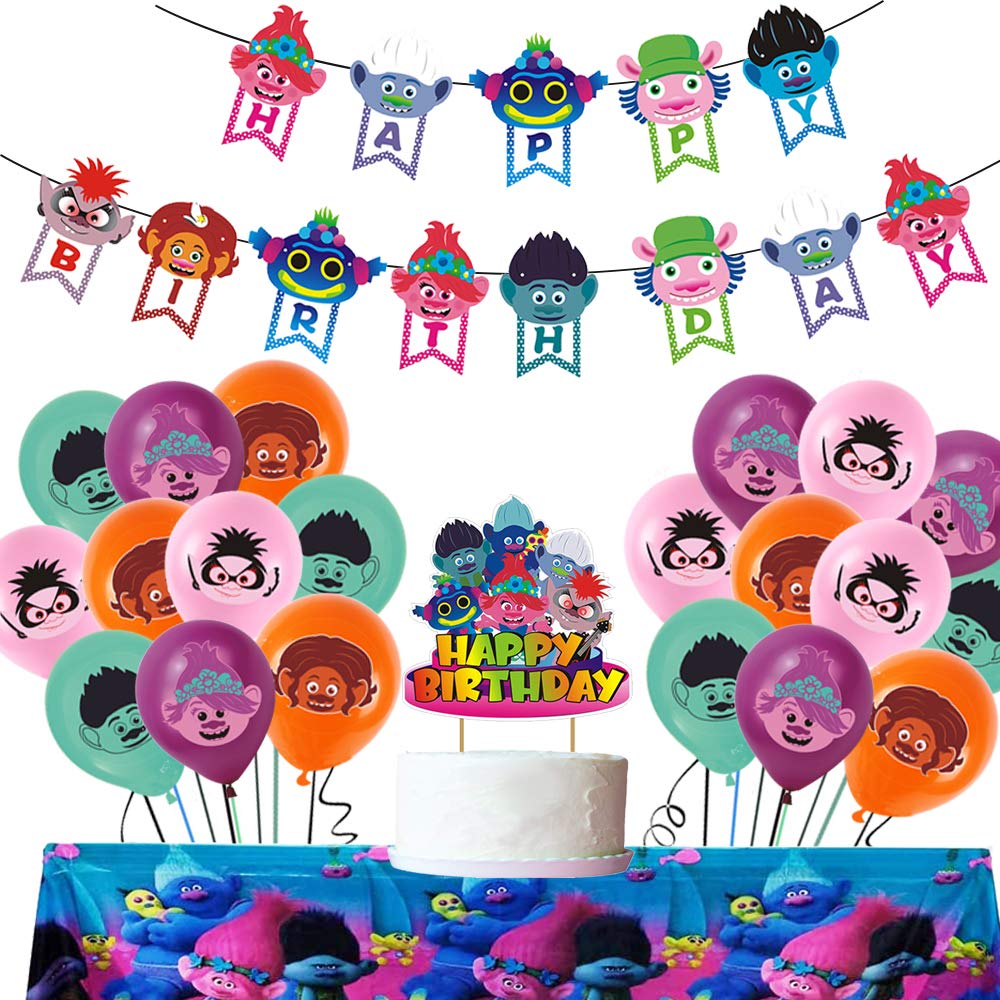 Trolls Decorations Birthday Party Supplies at Matthew Calzada blog