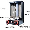 Vertical Rotisserie Shawarma Machine, Sharma Machine, Trompo Para Tacos ...