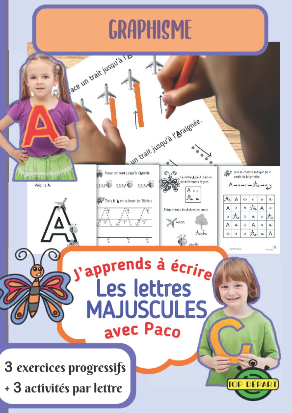 Mua J'apprends à écrire les lettres MAJUSCULES avec Paco: apprendre le ...