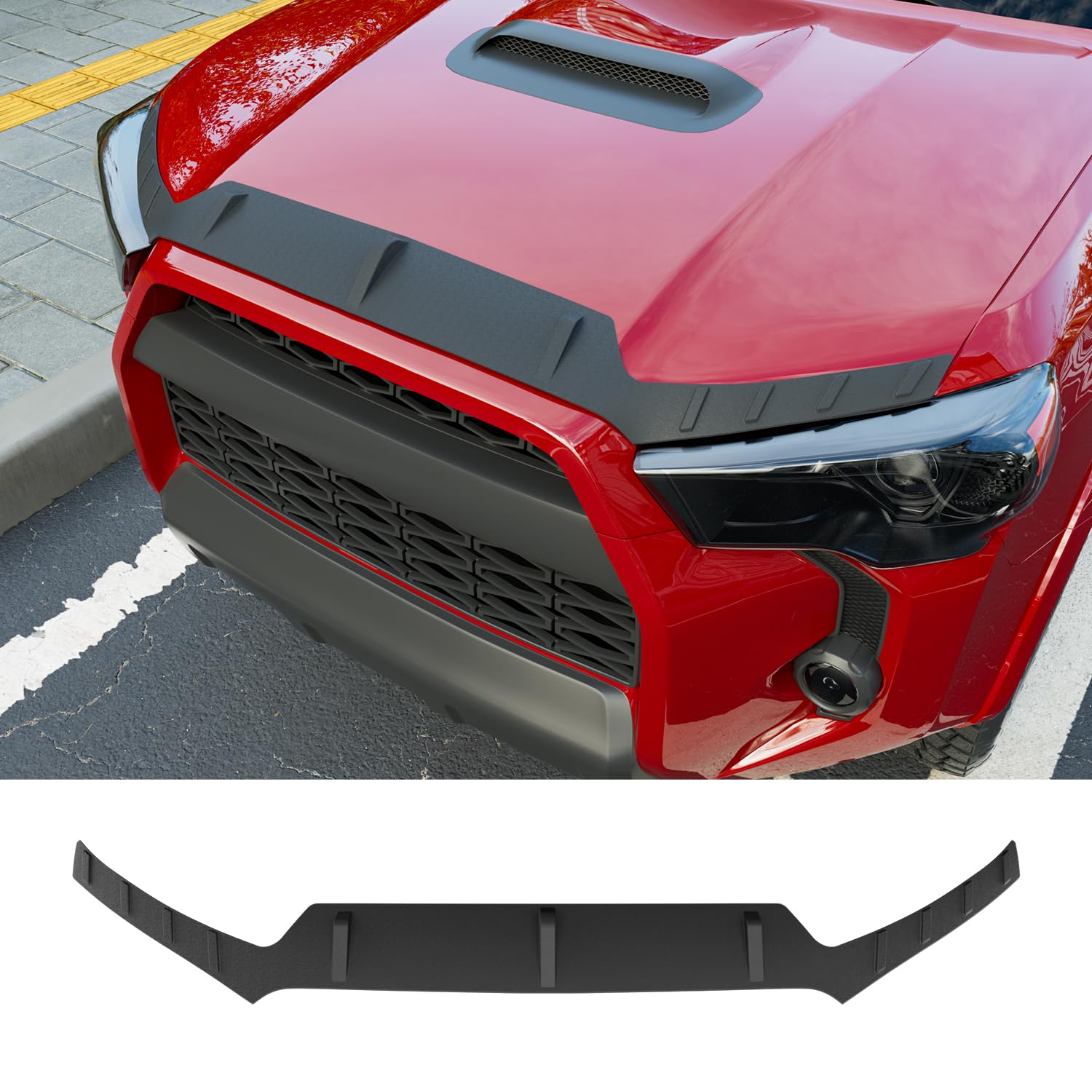 powoq Hood Deflector Compatible with 2010-2024 Toyota 4Runner Hood ...