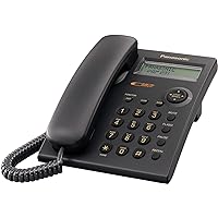 Panasonic KX-TSC11B Corded Phone with Caller ID, Black : Amazon.com.mx: Electrónicos