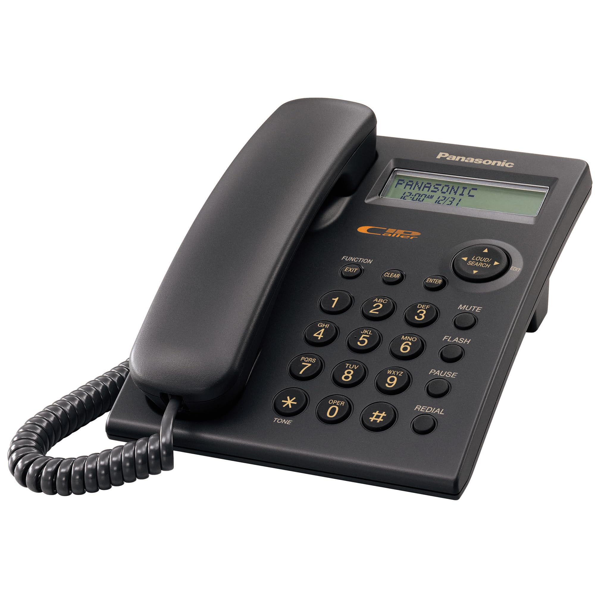 Panasonic KX-TSC11B Corded Phone with Caller ID, Black for sale | Katy ...