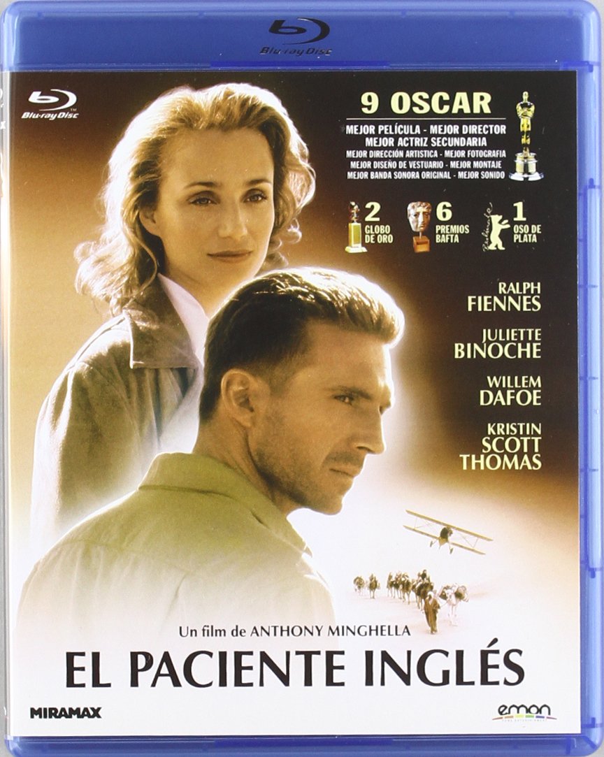 El Paciente Inglés [Blu-ray]: Amazon.es: Ralph Fiennes, Juliette ...