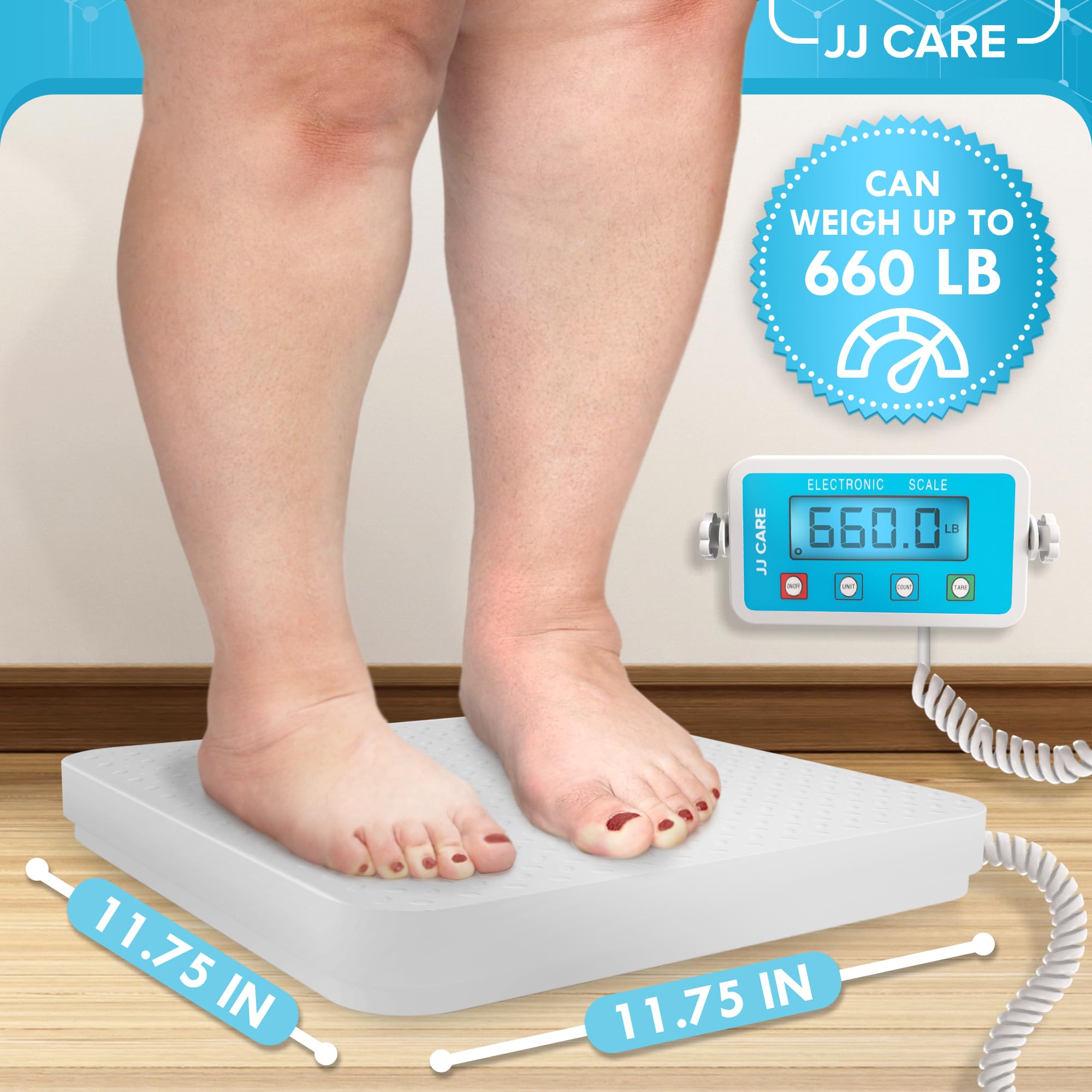 Mua JJ CARE Medical Scale - Heavy Duty 660 lbs/299 Kgs Capacity ...