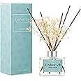 Amazon.com: L'odeur Vill Reed Diffuser Set, 6.7 oz(200ml) White Jasmine Scented Diffuser with 6 ...