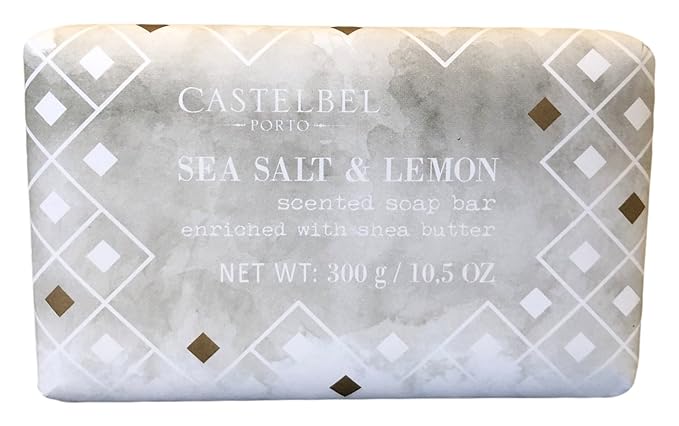 Amazon.com : Castelbel Porto Sea Salt & Lemon Moisturizing Soap Bar 10. ...