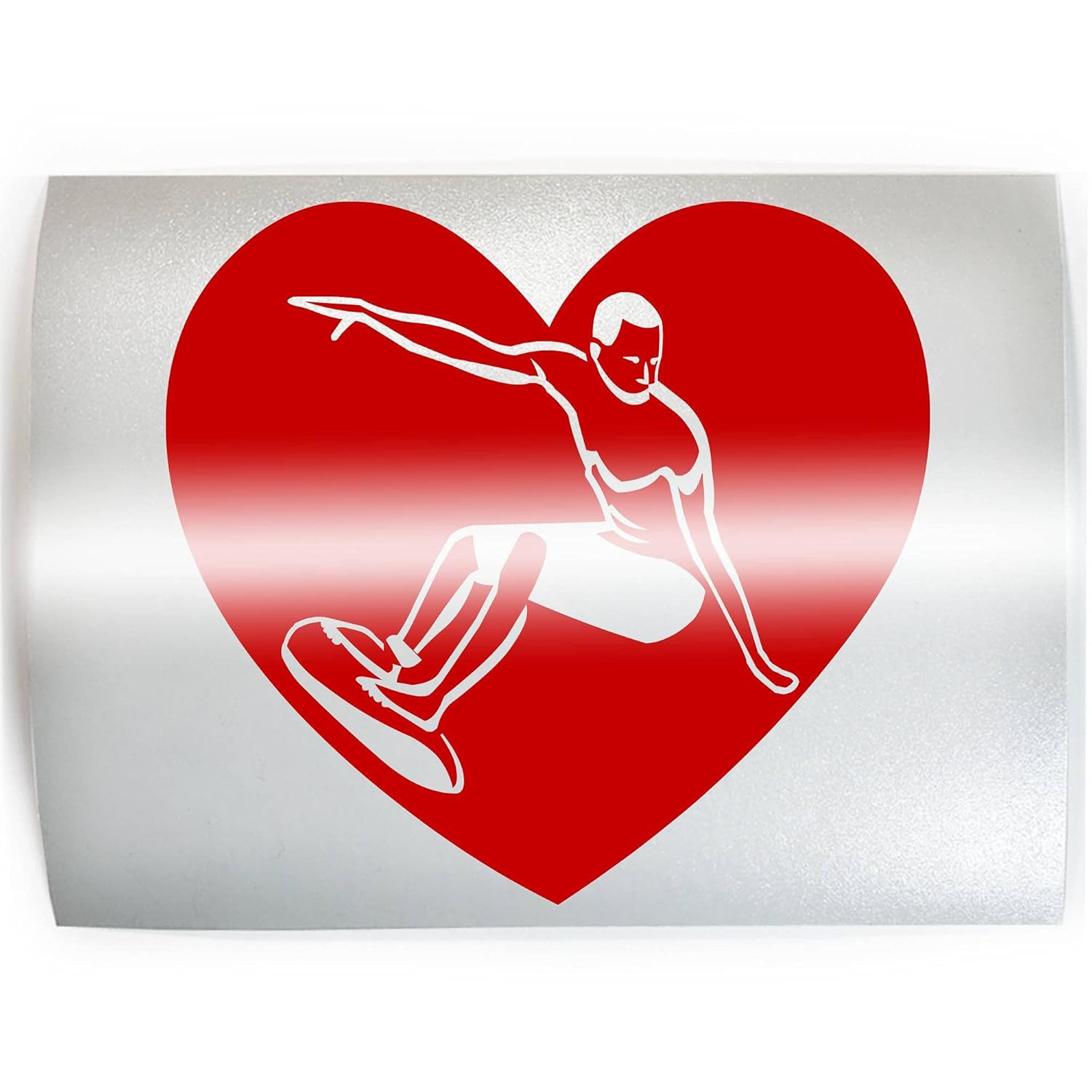 Amazon.com: HEART Surfer Surfing - PICK COLOR & SIZE - Ocean Wave Vinyl ...