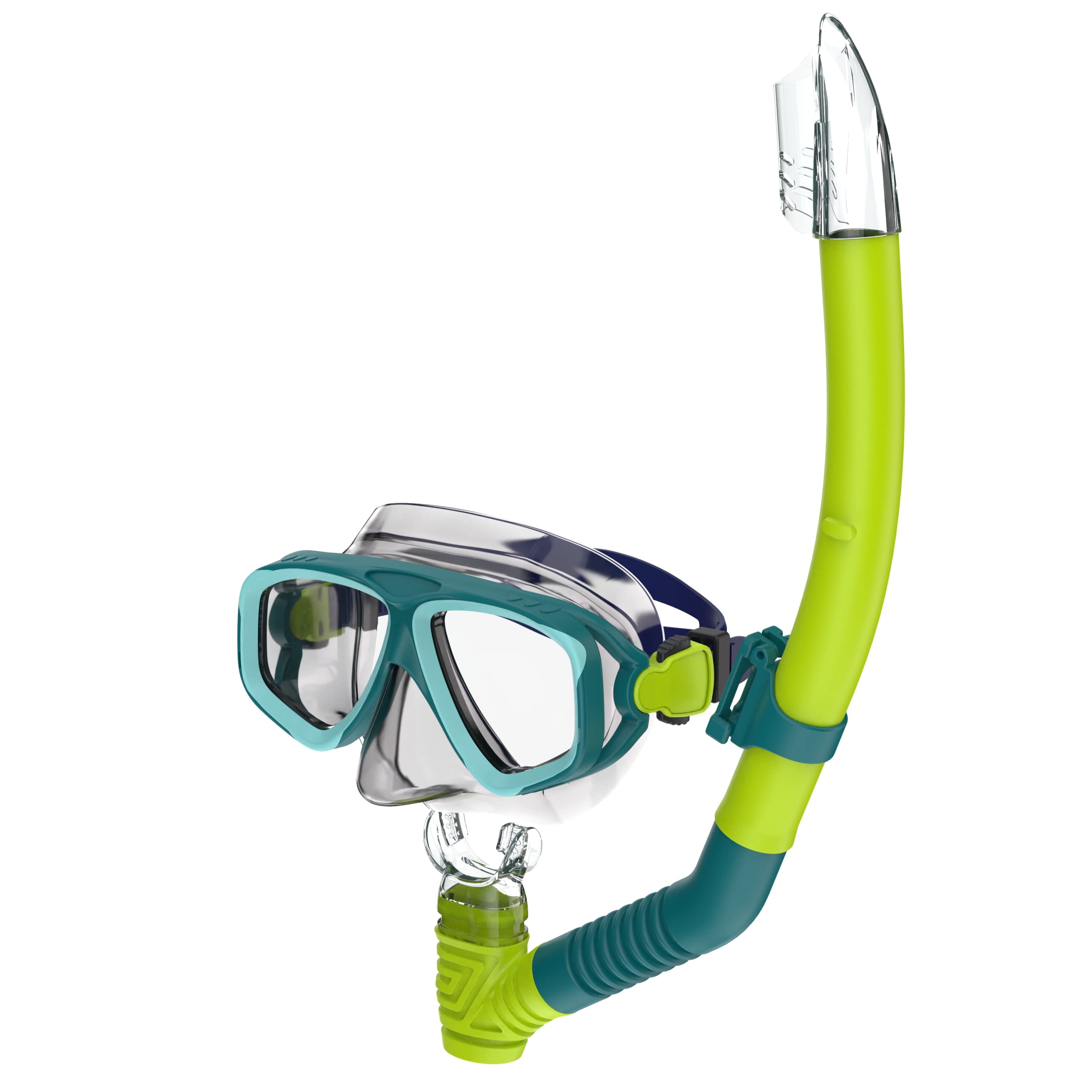 Speedo Unisex-Adult Swim Snorkel Dive Mask Anti-Fog with Nose Cover ...