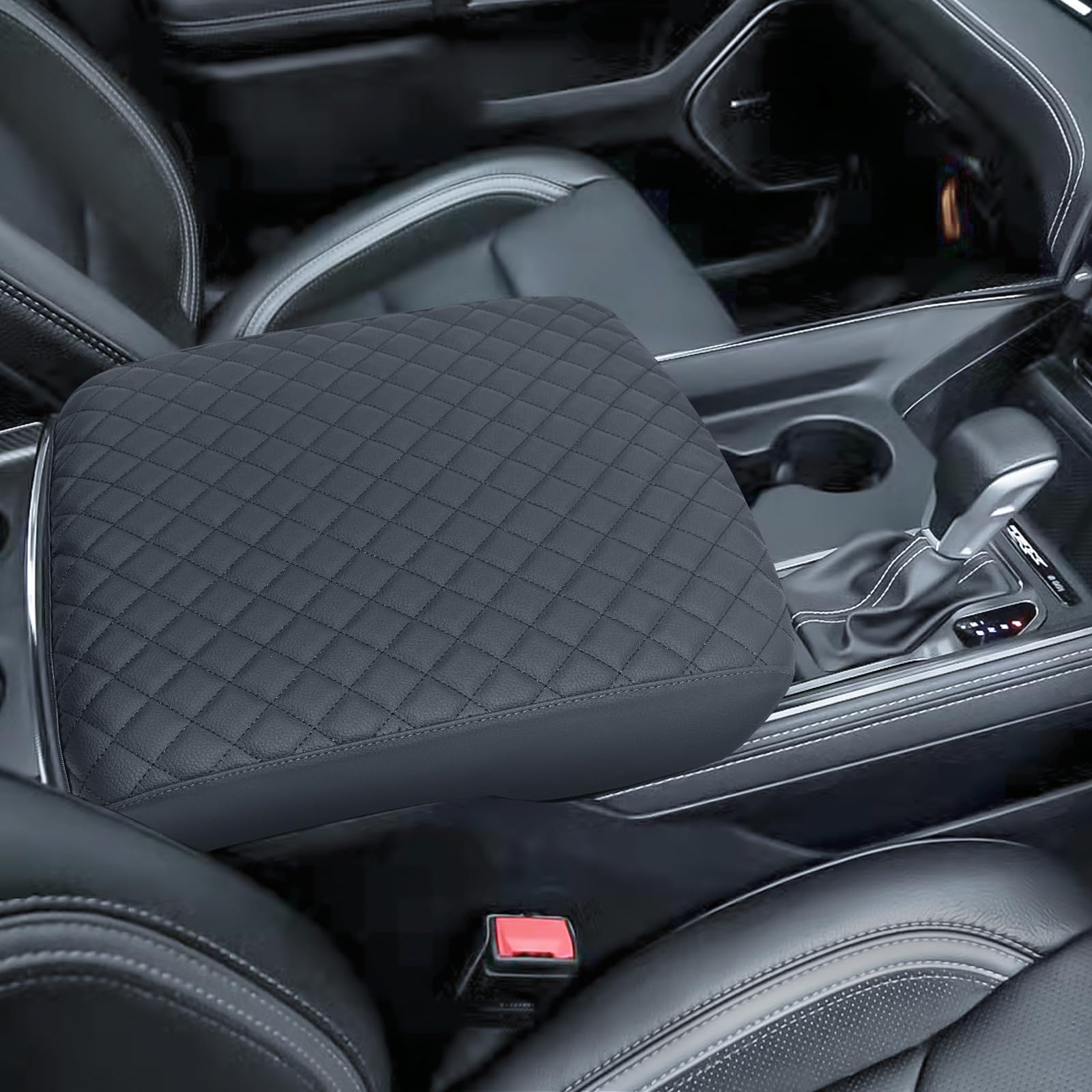 PIMCAR Center Console Cover for 2019-2024 2025 Dodge Ram 1500 2500 3500 ...