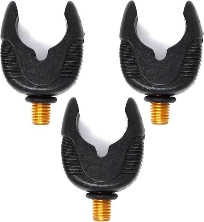 3 x Heavy Duty Pro Rubber Butt Rests/Rod Rests/Back Rests to hold your ...