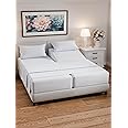 Amazon.com: Split Queen Bed Sheet Set - 5 Piece Split Queen Size Sheets ...