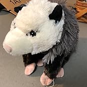 Amazon.com: Wild Republic Opossum Plush, Stuffed Animal, Plush Toy ...
