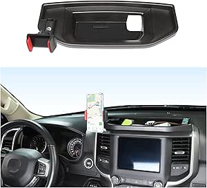 CheroCar for RAM Dash Mount Phone Holder Stoage Tray Phone Mount ...